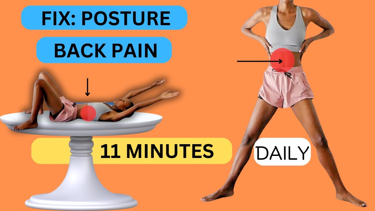 How You Can Fix Posture and Reduce Back Pain Daily Routine - YouTube