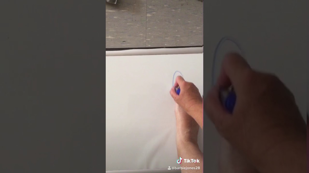 Tick-tock video instruction board drawing - YouTube