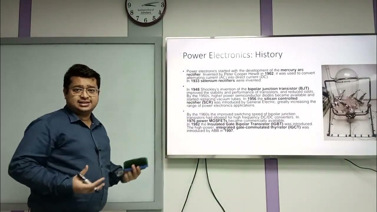 Power Electronics | Lecture-1&2 | EEE | Fahad Raihan Saquib | University of Scholars - YouTube