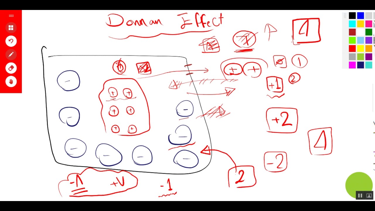 Donnan effect - YouTube