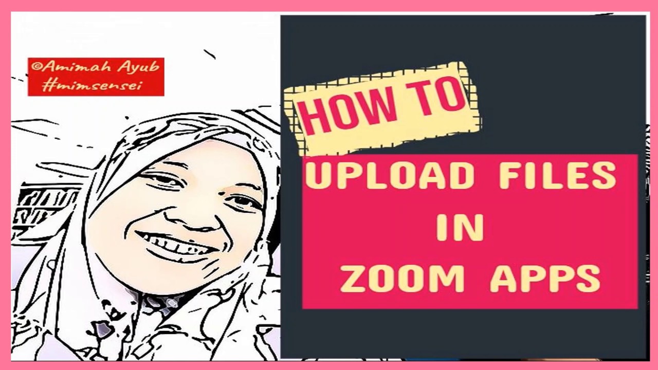 How to upload file in Zoom Apps Meeting - YouTube