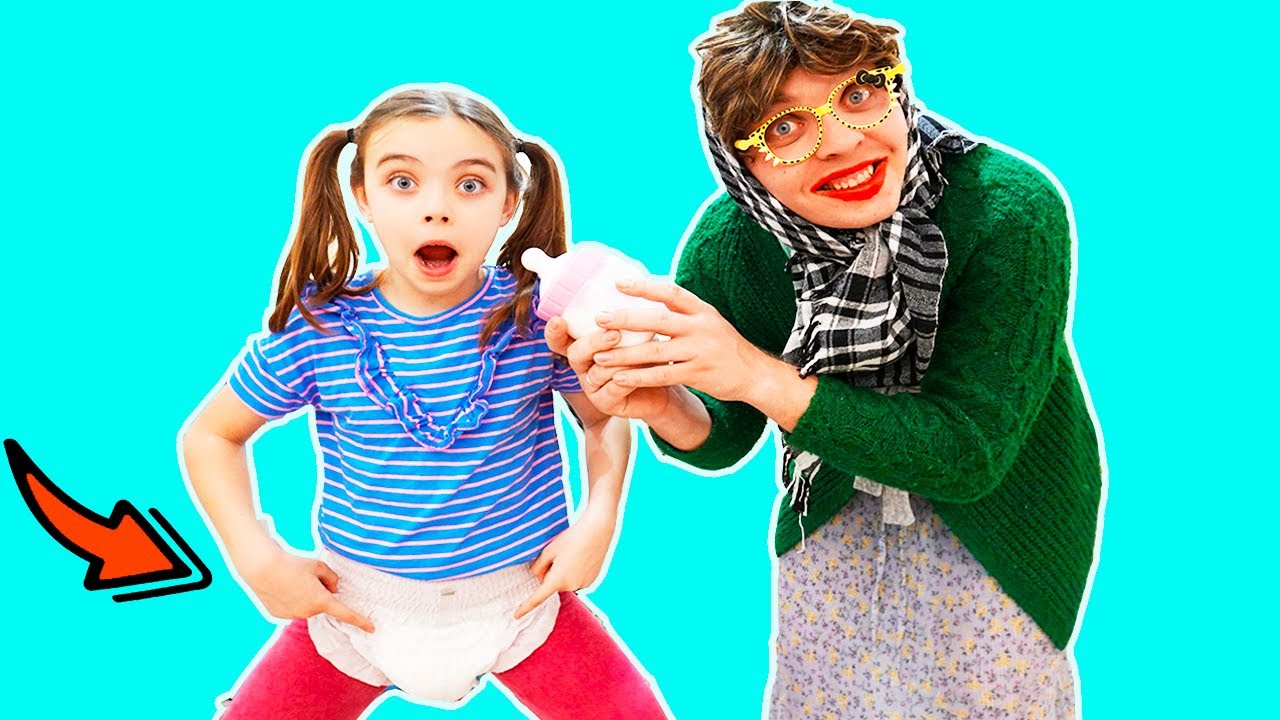 Jasmina and Her Strange Nanny - YouTube