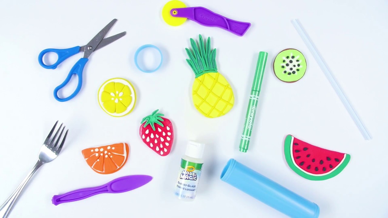 Crayola Model Magic Art Techniques with Tools - YouTube