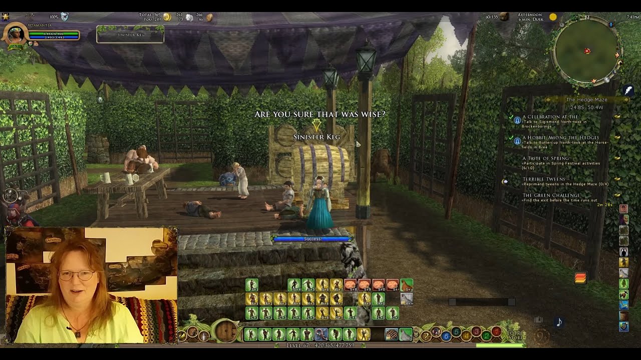 Heart of a Hobbit visits the LOTRO Spring Festival, March 18, 2021 ...