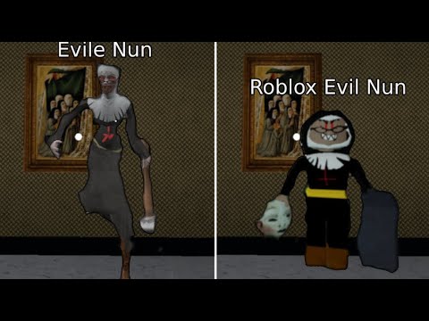 Evil Nun is on roblox now | Roblox Evil Nun - YouTube