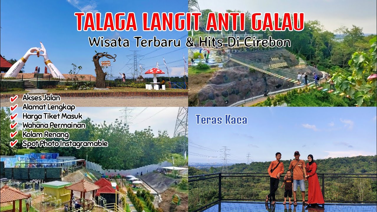 Talaga Langit Anti Galau || Wisata terbaru dan hits di Cirebon - YouTube