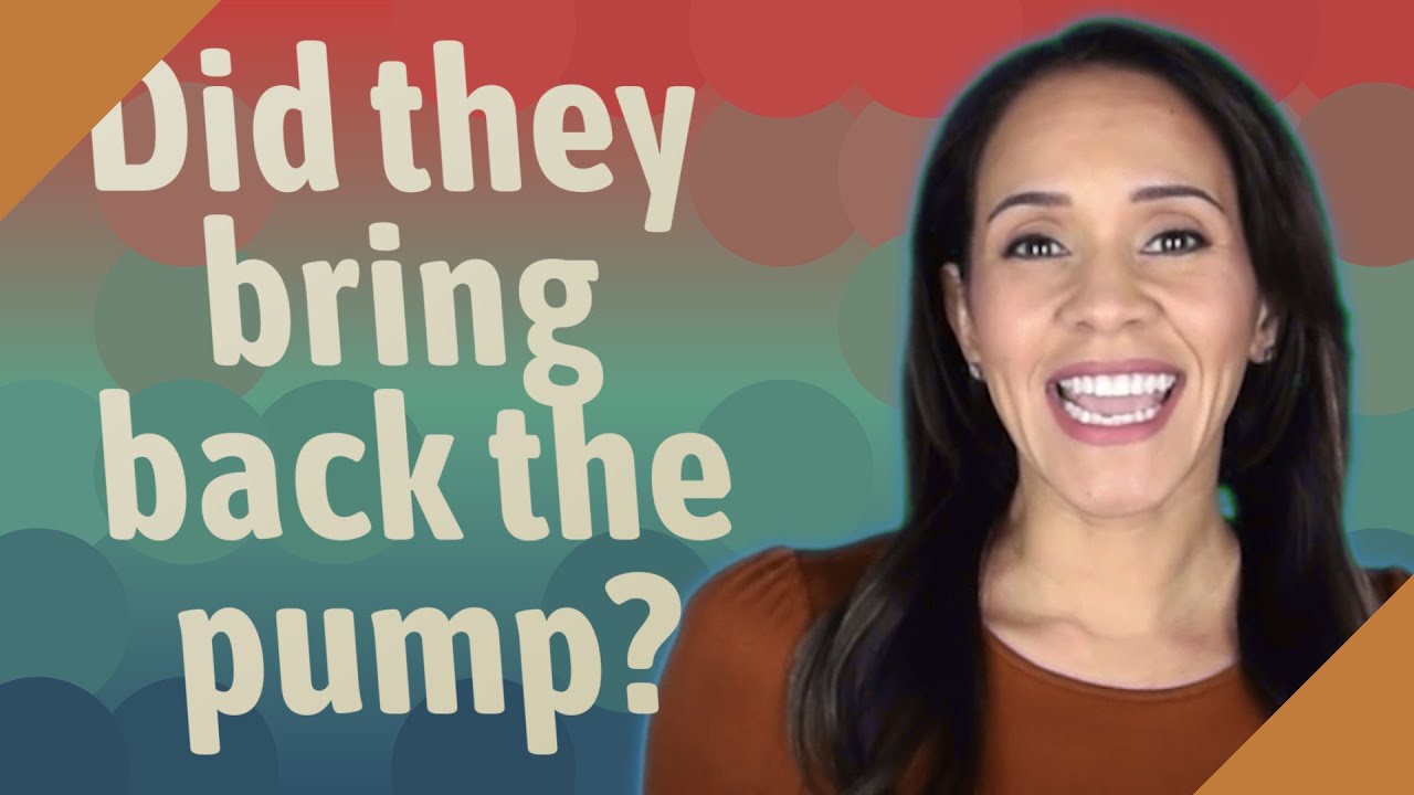 Did they bring back the pump? - YouTube