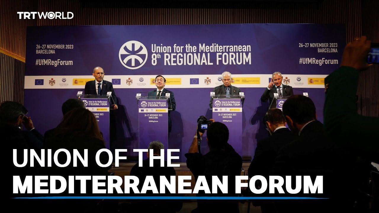 42 countries attend Union for the Mediterranean annual meeting - YouTube
