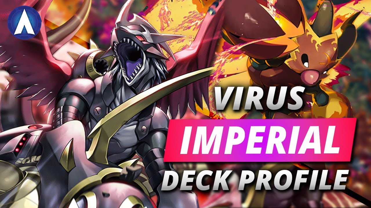 WIPE EVERYTHING! Red Purple Virus Imperialdramon Deck & Combo Guide | Digimon Card Game BT14 ...