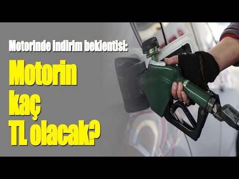 Motorinde indirim beklentisi: Motorin kaç TL olacak?