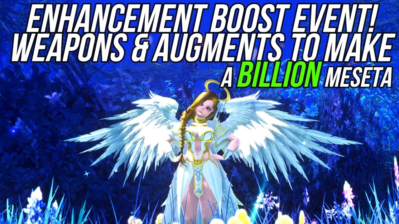 PSO2 Global: Enhancement Boost Event! Weapons and Augments to make a ...