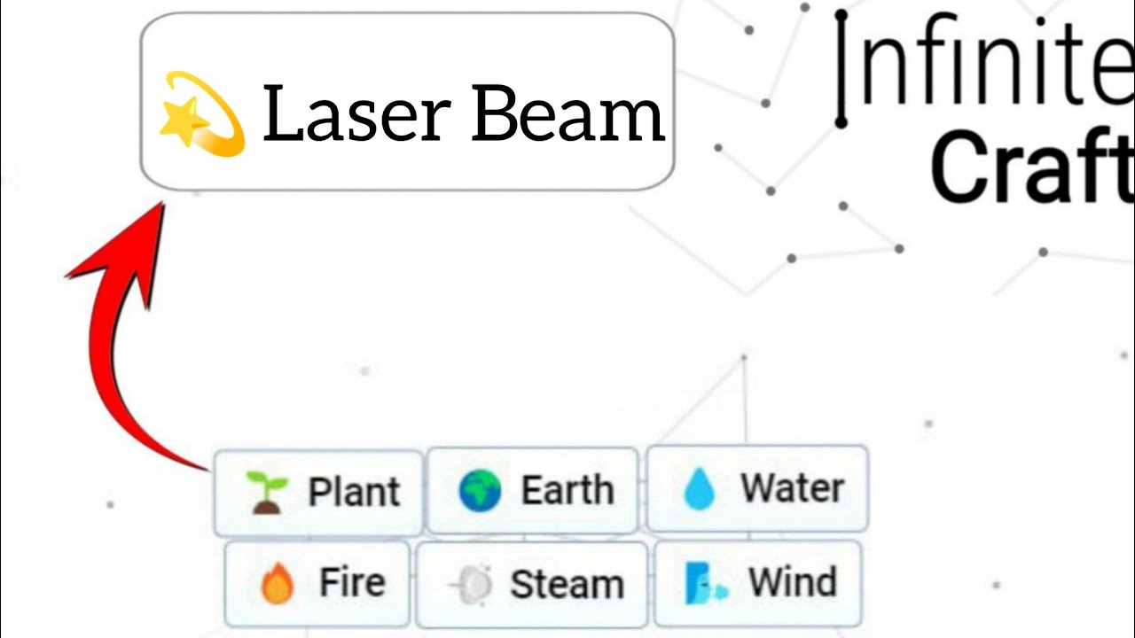 How to make Laser Beam in infinite craft | infinity craft - YouTube