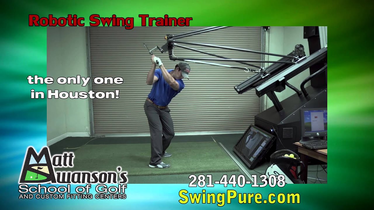 robotic swing trainer 2 - YouTube