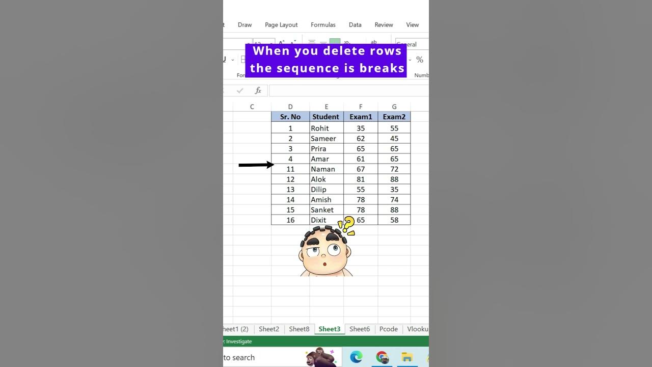 Excel Tips For Serial Number Shorts Exceltricks Smartphone Exceltech Youtube