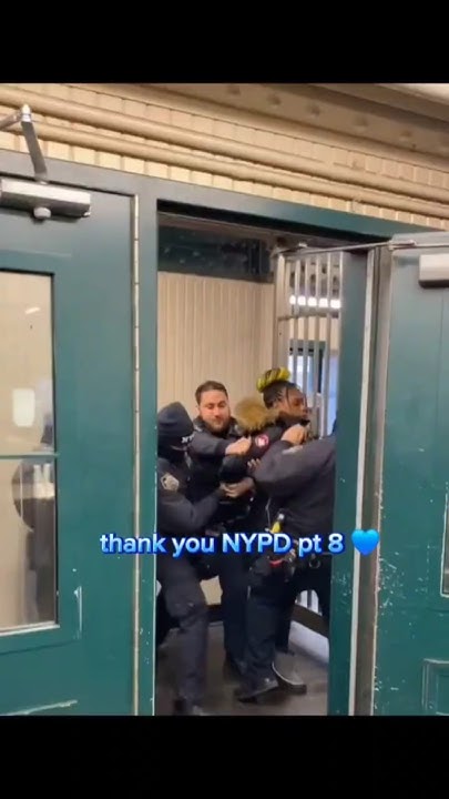 Thank you NYPD pt 8 💙💯 stopping fare evasion - YouTube