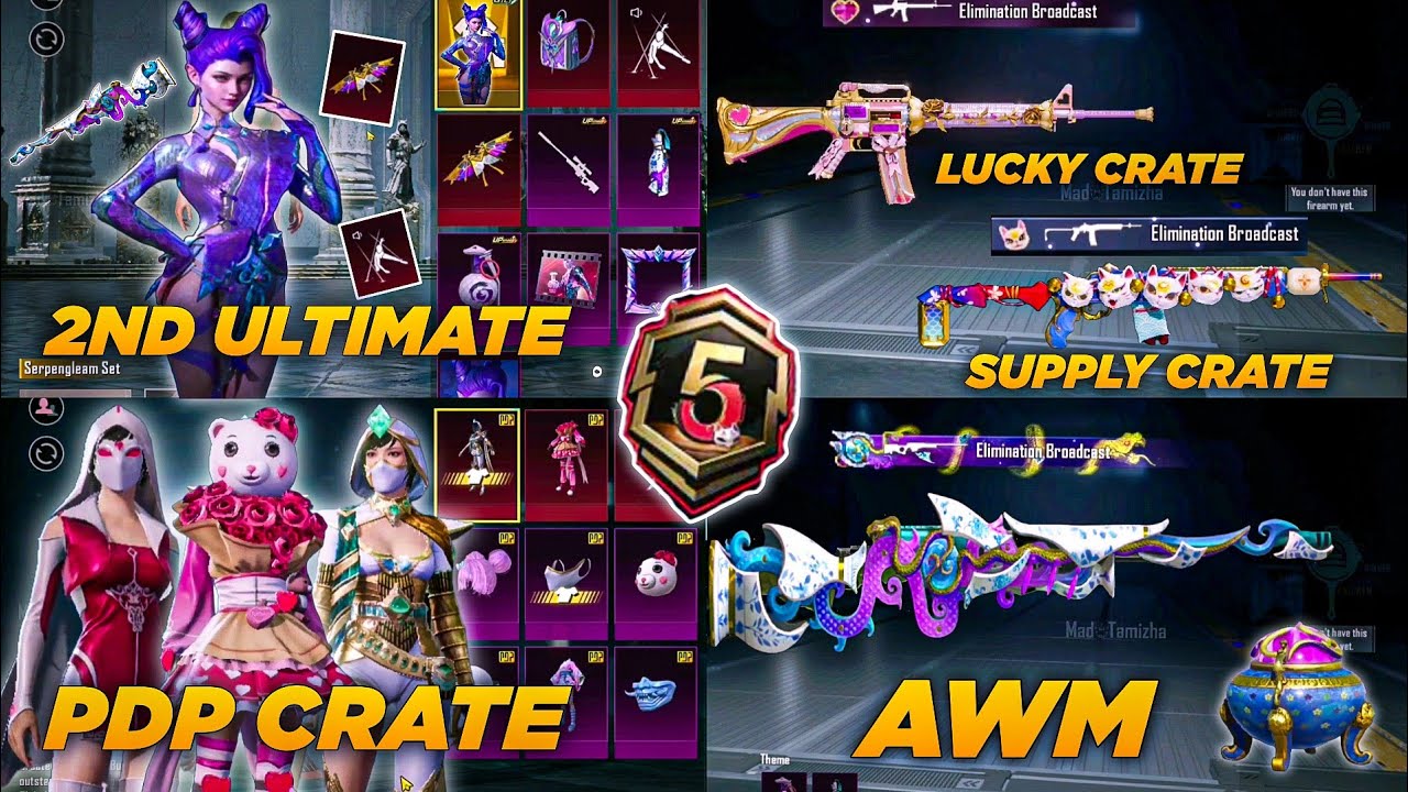 2nd Ultimate set | Pdp crate | Next supply crate and Lucky Crate | Awm ...