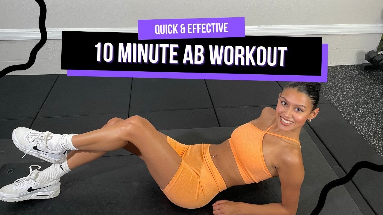 10 Minute Effective Ab Workout - Add Onto Any Workout - YouTube