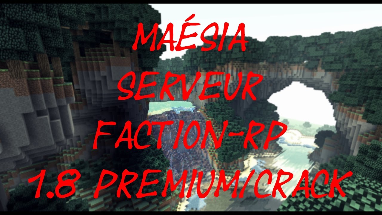 Présentation du serveur Maesia Faction-RP Premium et Cracker - YouTube