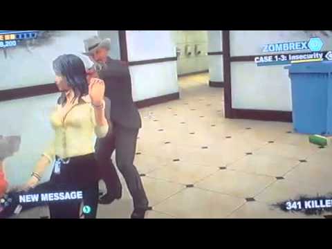 Dead Rising 2 rebecca chang gets damage from chad - YouTube