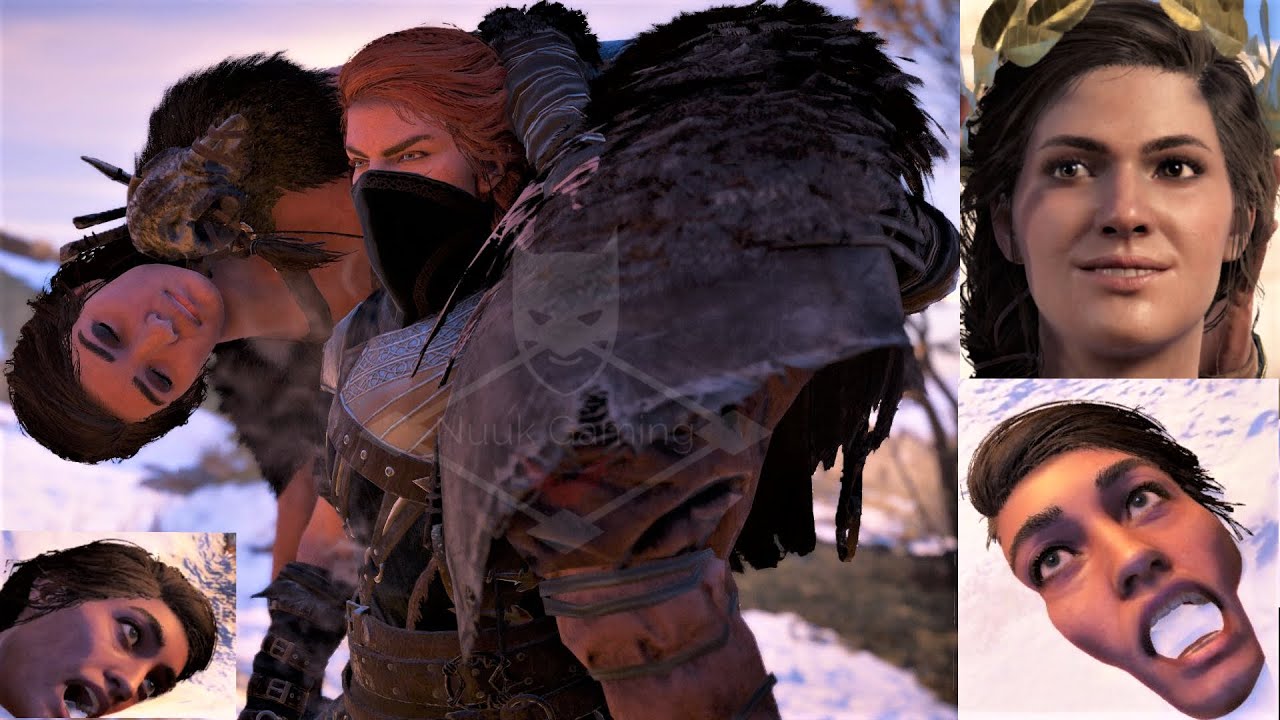 AC Valhalla Eivor Kills Kassandra From AC Odyssey - YouTube