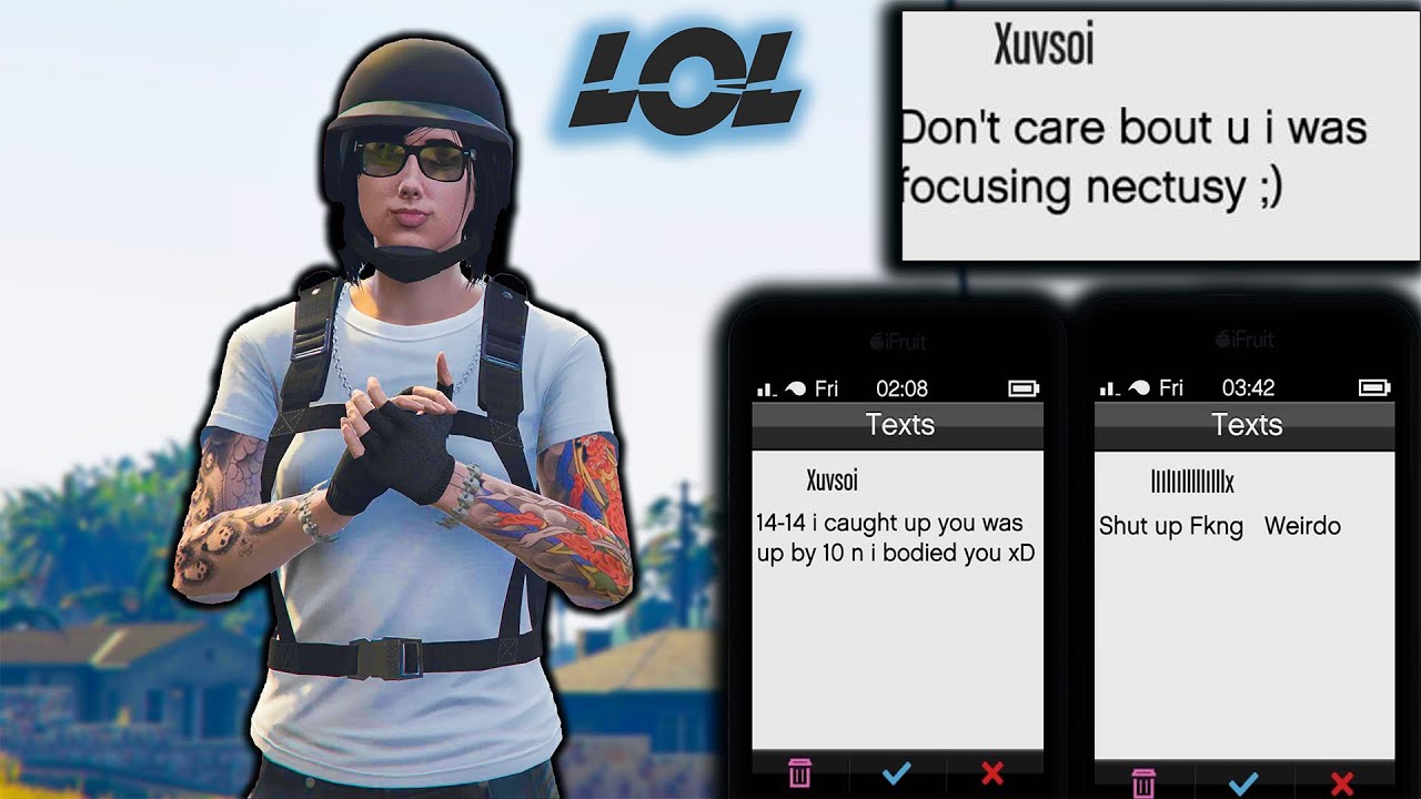 These Silly TryHards Were Desperate To Be Up On Me | GTA ONLINE - YouTube