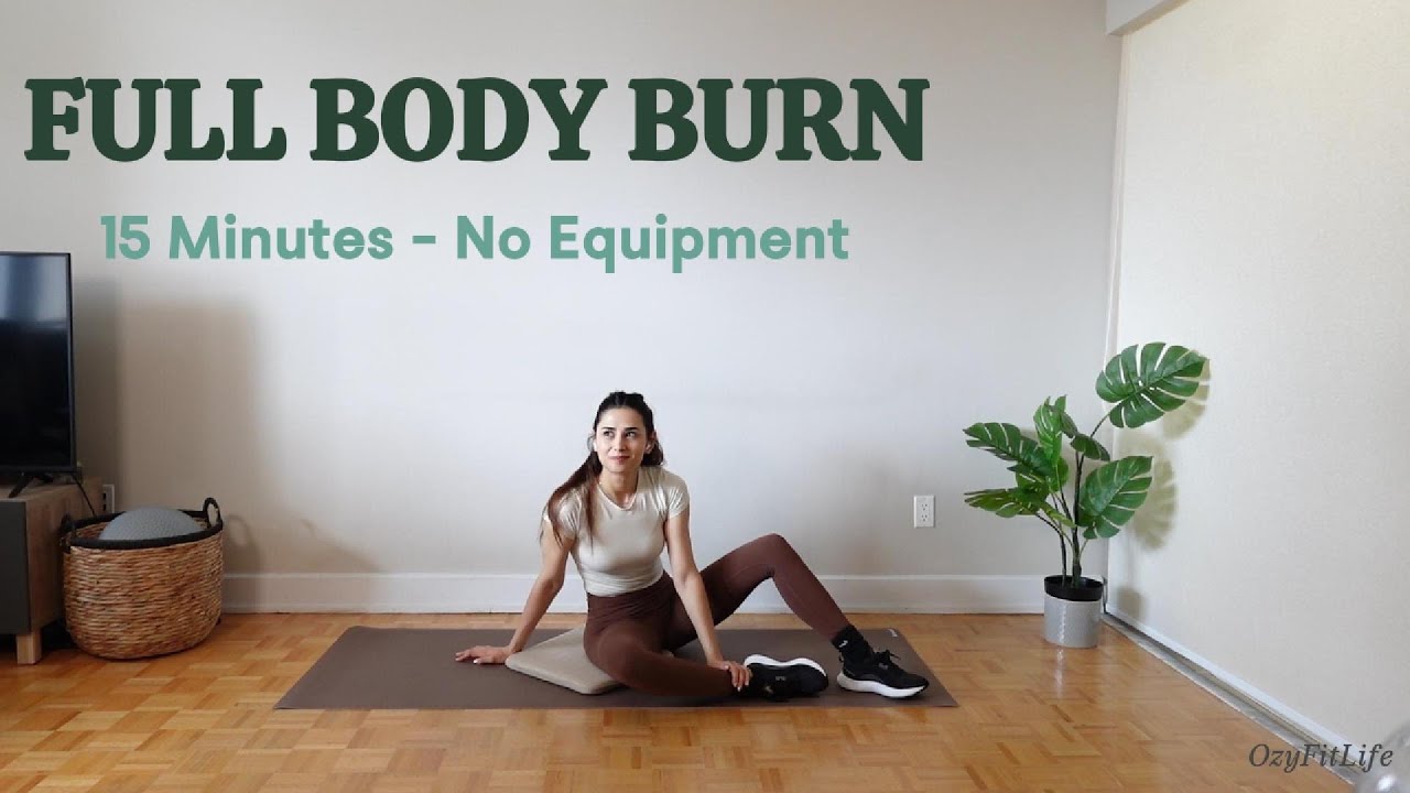 15-Minute Full Body Burn: Quick and Effective Workout! - YouTube