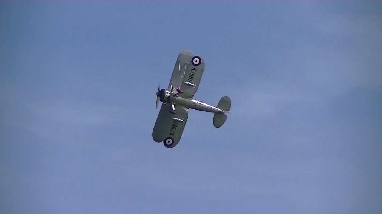 Shuttleworth Season Premiere Airshow 2016: Hawker Demon and Gloster ...