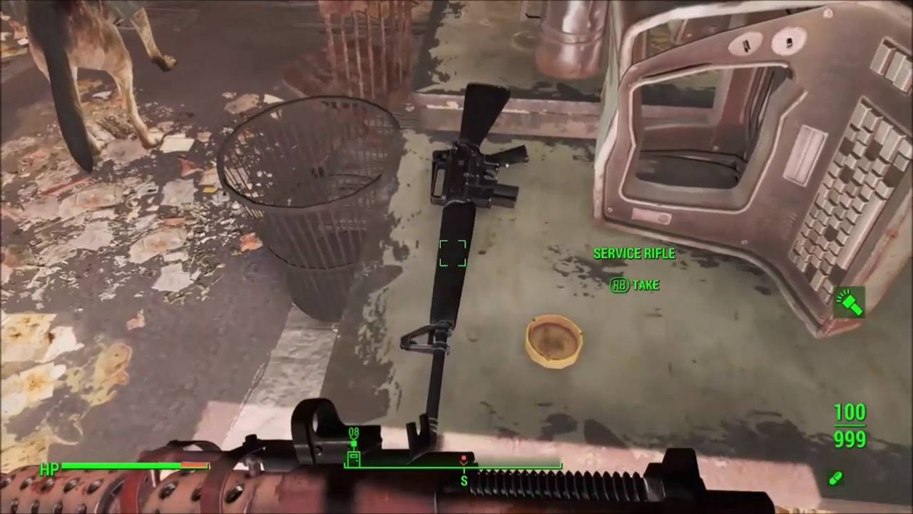 Fallout 4 Weapon Mods: Service Rifle and LK-05 Locations - YouTube