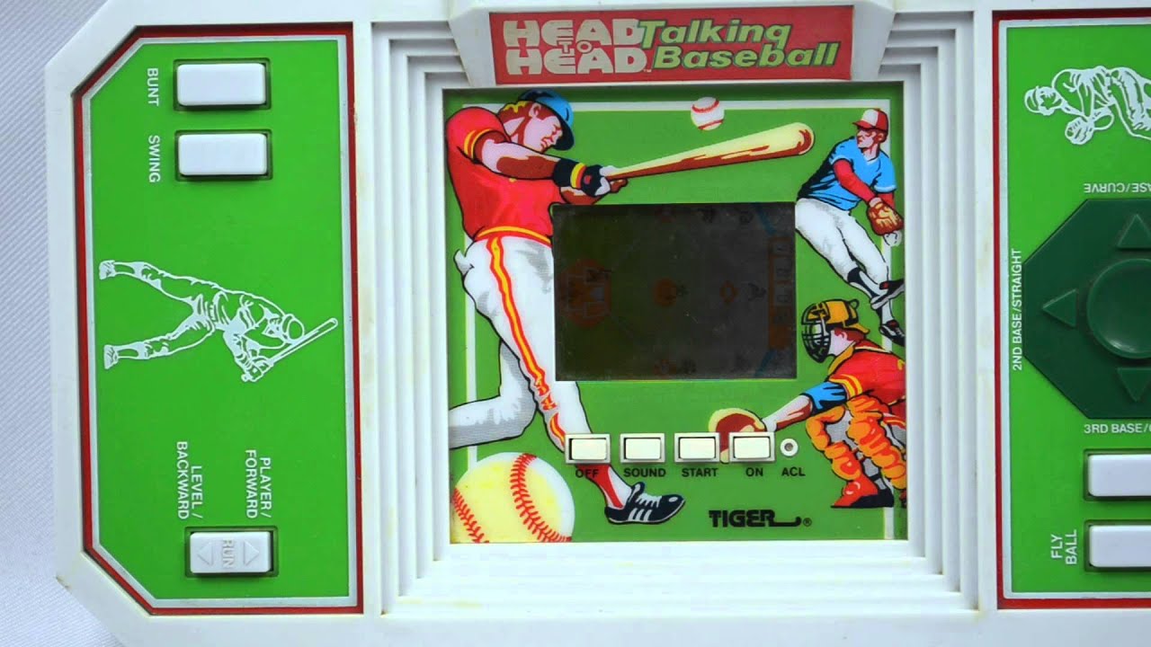 Vintage Head to Head Talking Baseball - YouTube