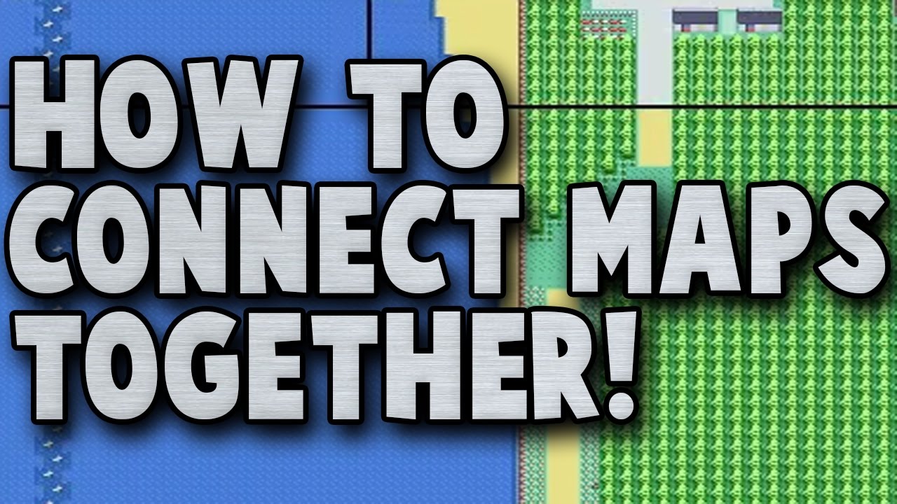 How to connect maps together on Pokemon Essentials (RPG Maker XP) - YouTube