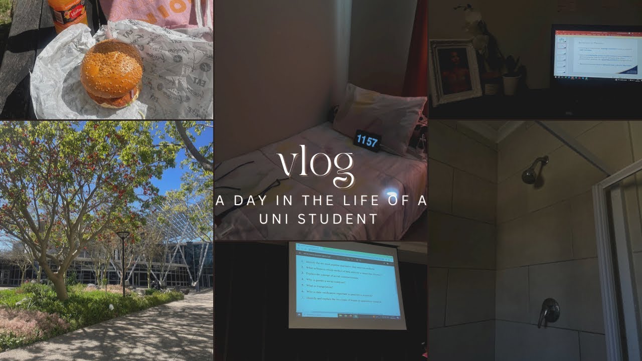 VLOG: A day in the life of a university student - YouTube