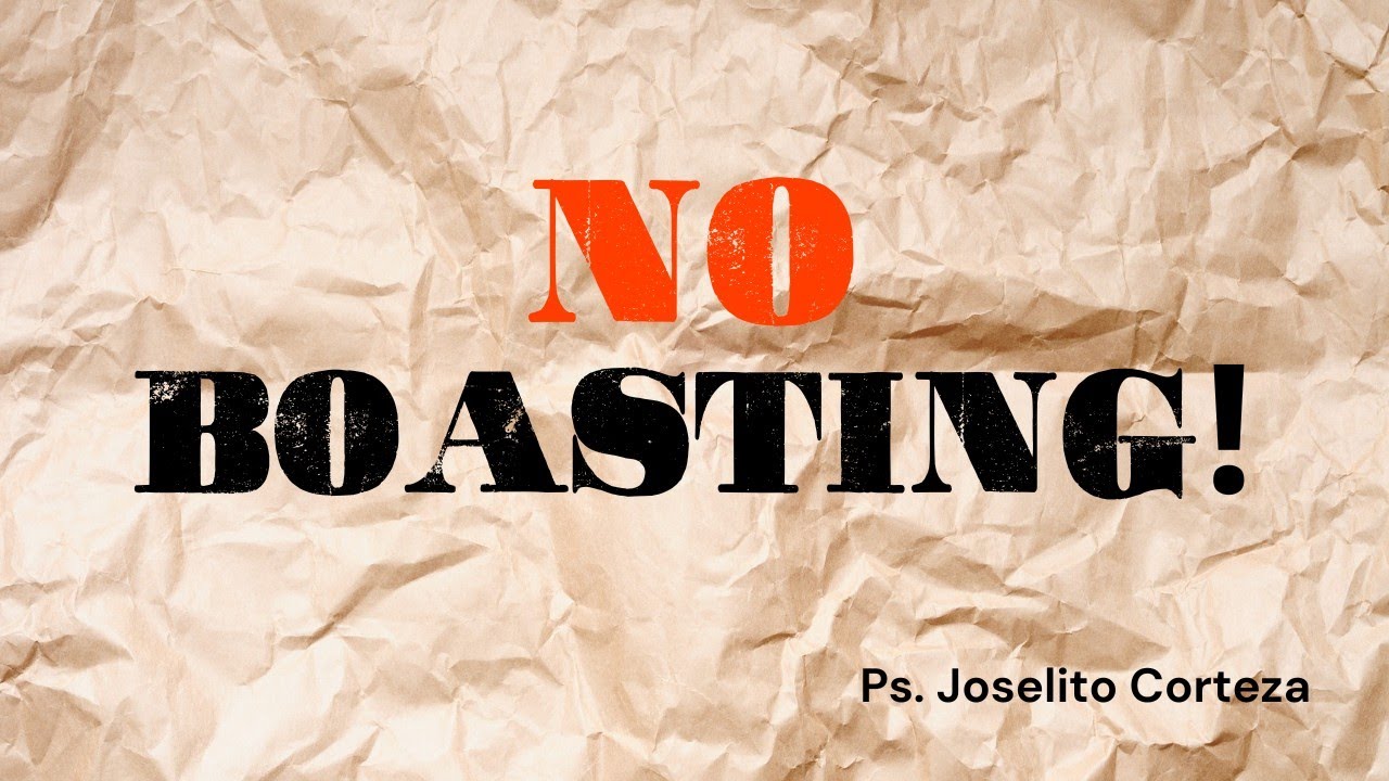 No Boasting | IDCC Sunday Cell Celebration | November 27, 2022 - YouTube