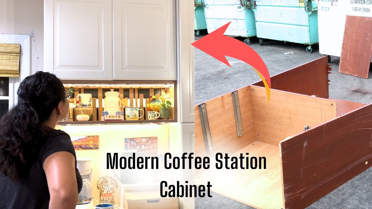 Transforming Dumpster Furniture into a Kitchen Feature - MODERN COFFEE ...