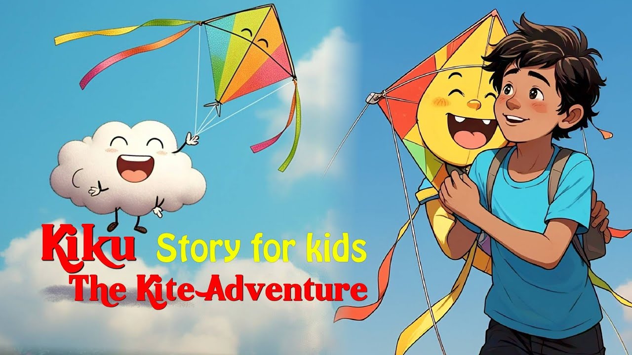 Kiku the Kite Adventure | story for kids | kids animation - YouTube