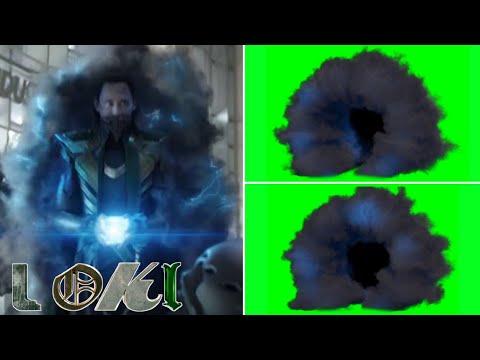 Loki Portal Effect in Green Screen / Avenger EndGame / VFX Groups Green Screen