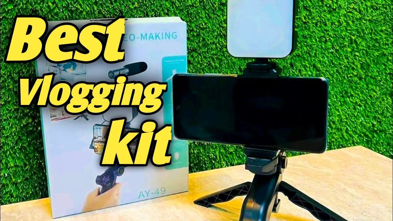 professional vlogging kit | under 1000 rupees | AY-49 | vlog video ...