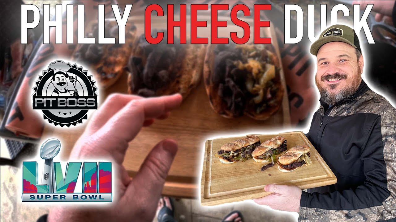 Philly Cheese Duck Sandwich FULL RECIPE + Martin Boys Update // PitBoss ...