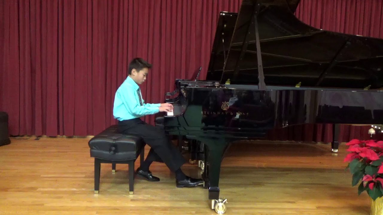 Andy Yu - Qian Yoyo Liu Piano Studio 2017 Winter Recital - YouTube