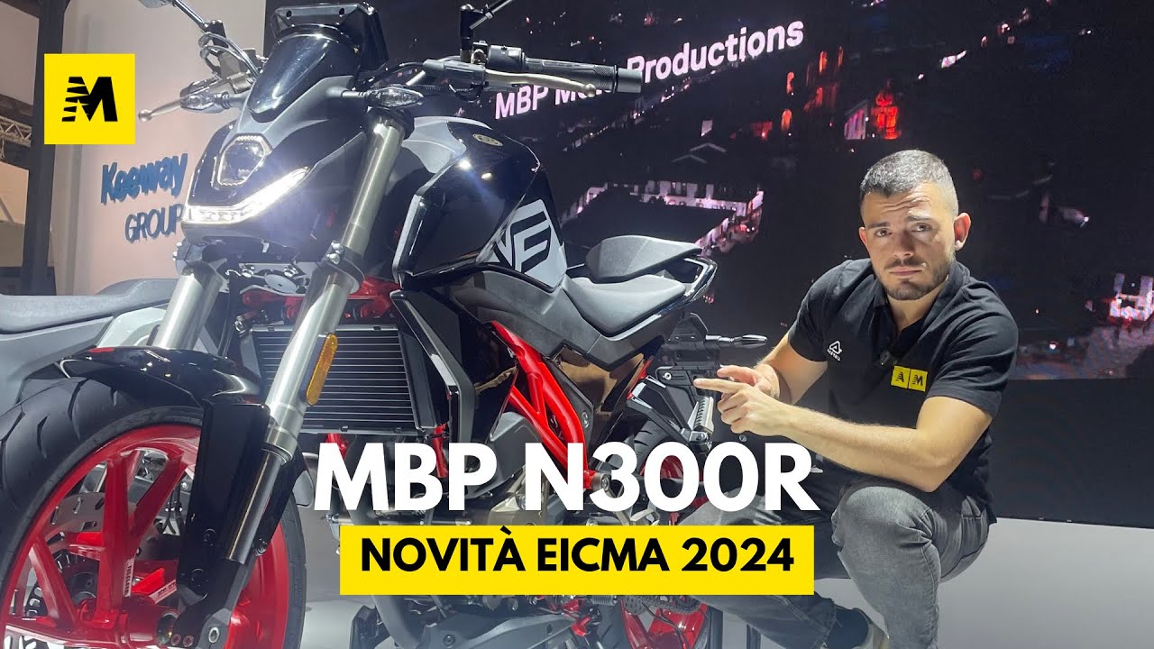 MBP N300R - Novità EICMA 2024 [ENGLISH SUB] - YouTube