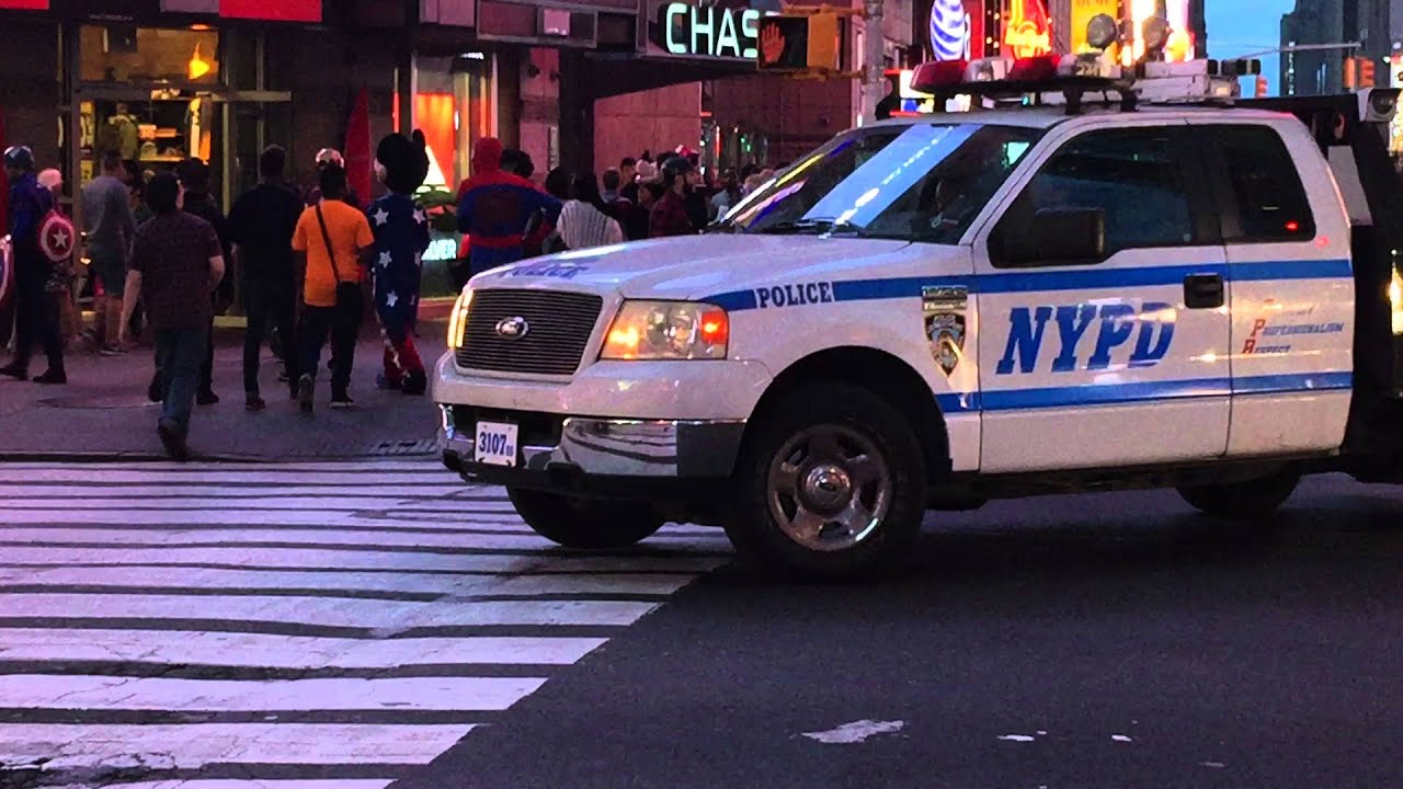 RARE GLIMPSE OF THE NYPD RADIATION DETECTION UNIT PATROLLING IN TIMES ...