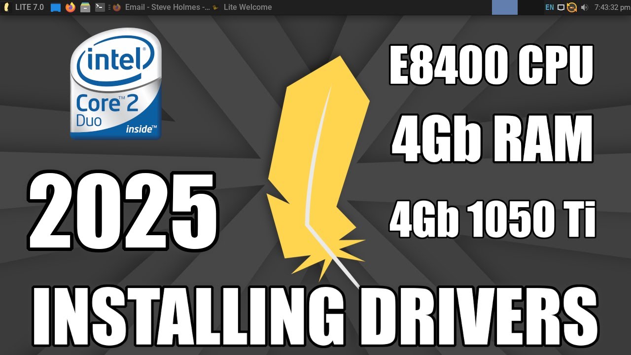Installing Drivers Linux LITE 7.2 - YouTube