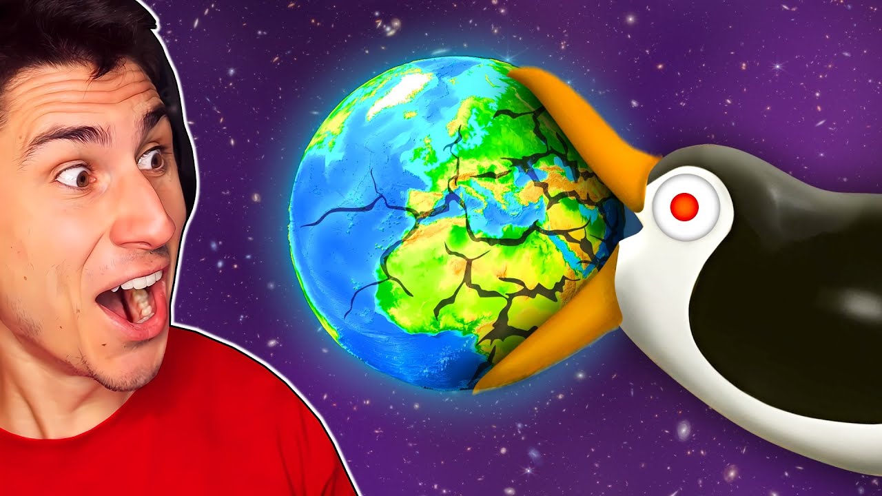 Giant Penguin EATS PLANET EARTH! | Tasty Planet - YouTube