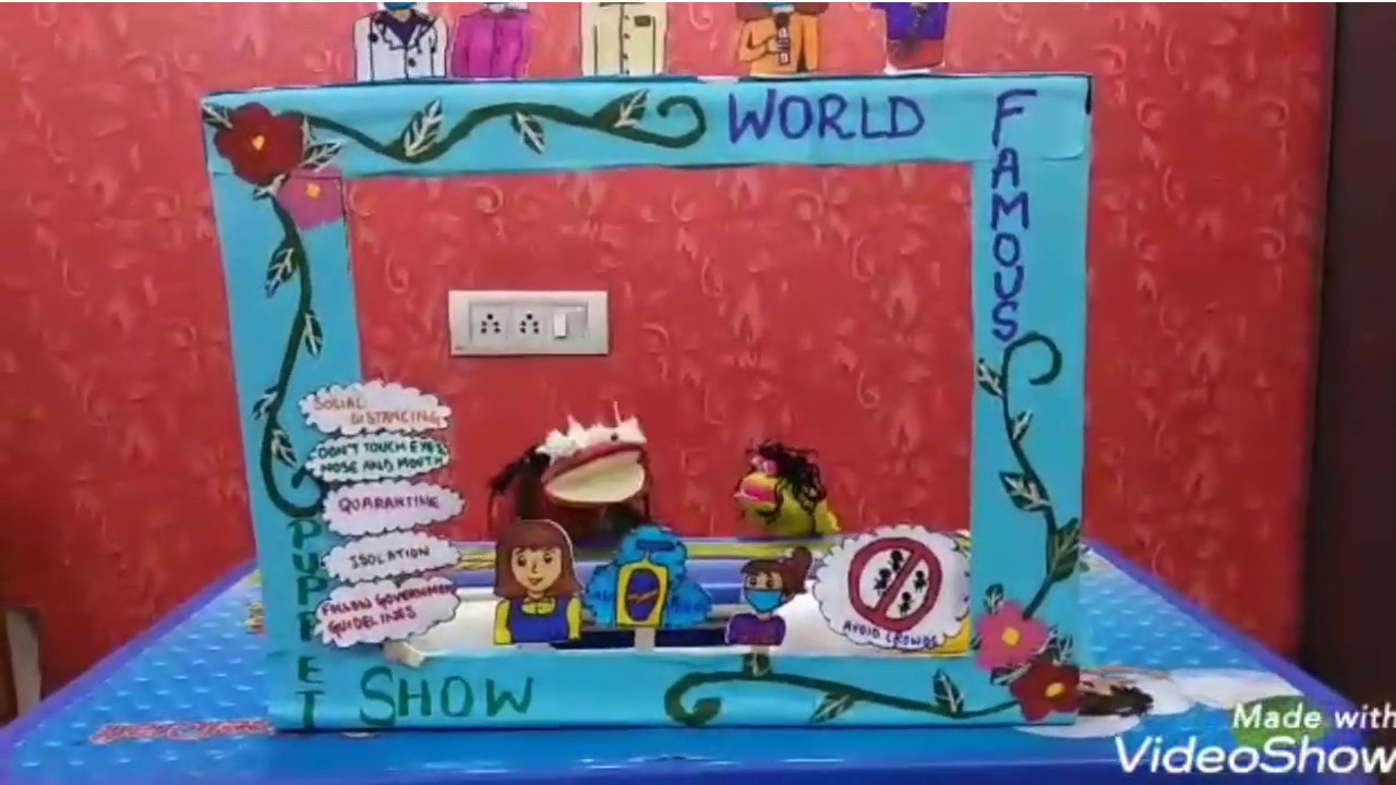 Puppet Show by Kids || Corona Virus || COVID-19 || #PuppetShow - YouTube