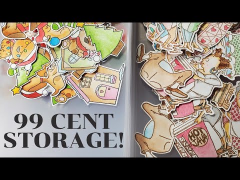 HOW TO STORE YOUR EMBELLISHMENTS - YouTube