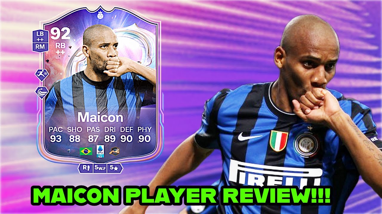 THE BEST RB ON THE GAME IS HERE 92 5⭐5⭐MAICON FUT FANTASY PLAYER REVIEW ...