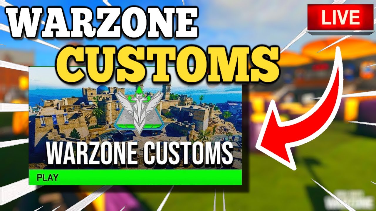 🔴LIVE - Friday Warzone CUSTOMS With Subscribers!! | Finding RESURGENCE ...