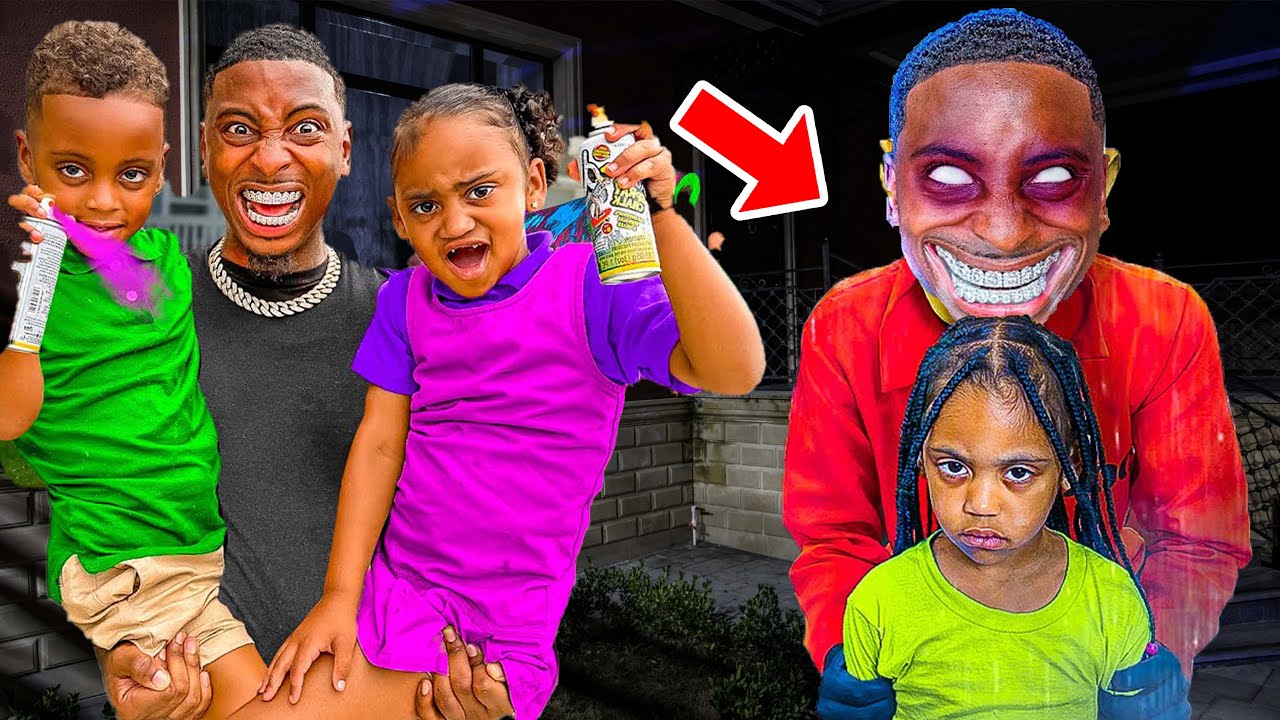 FunnyMike Studio Room DESTROYED by Creepyman! - YouTube
