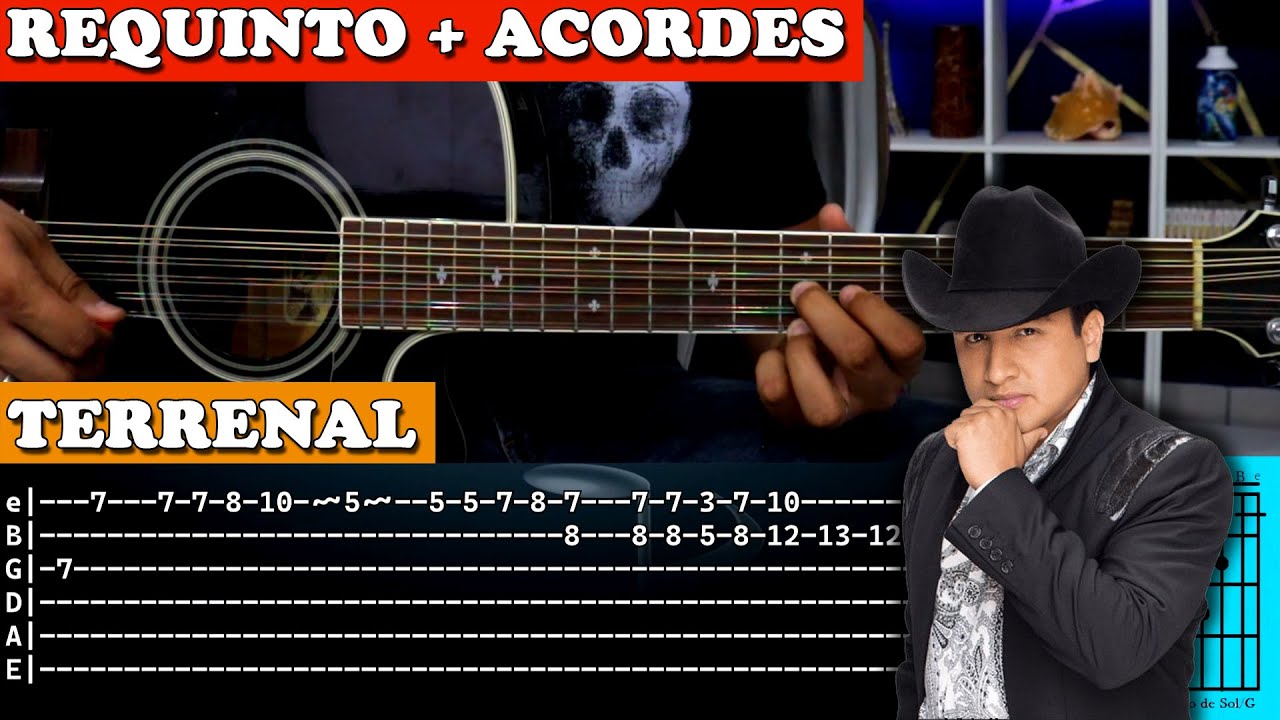 Tutorial | Terrenal | Julion Alvarez y su norteño banda | Requinto ...