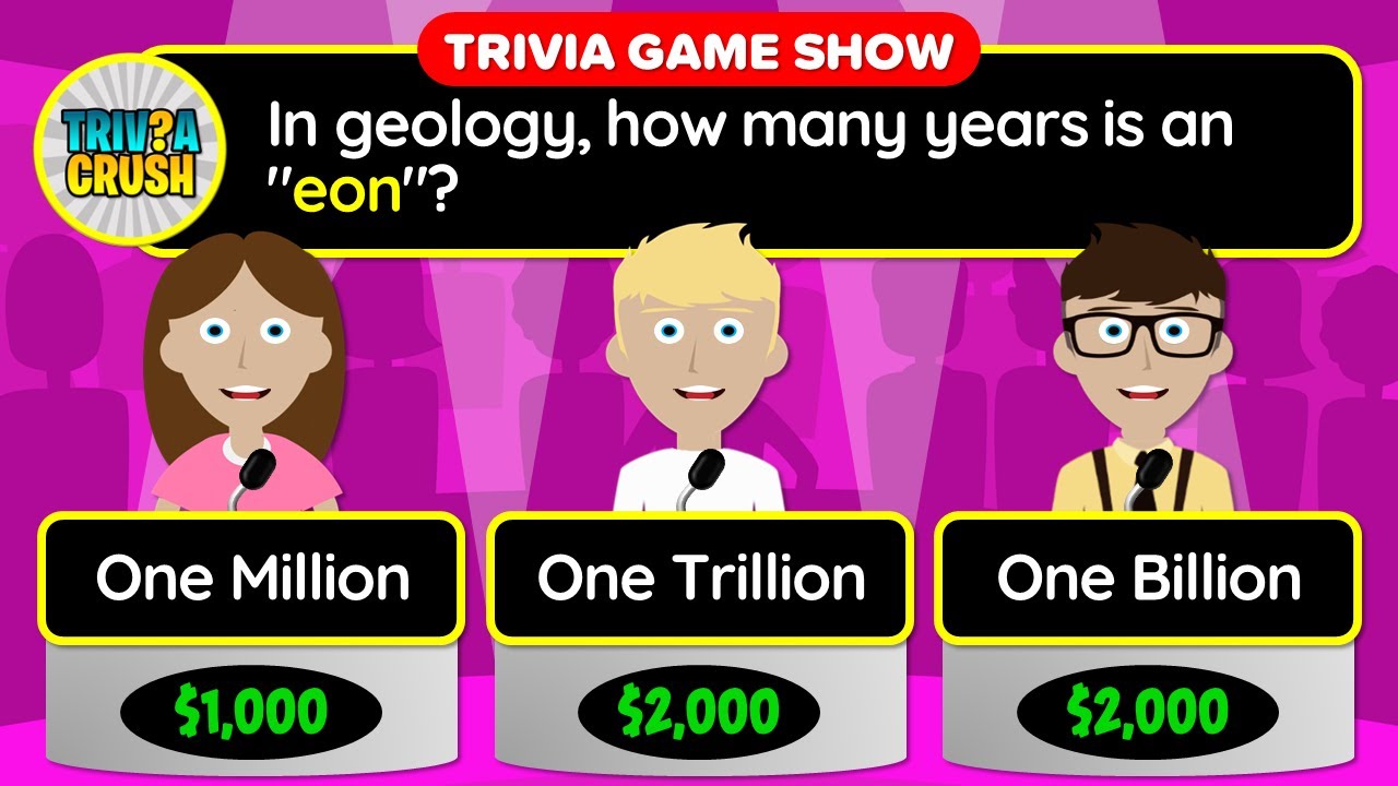👉 Today's Best GENERAL KNOWLEDGE Daily Trivia Quiz - Unique Game Show ...