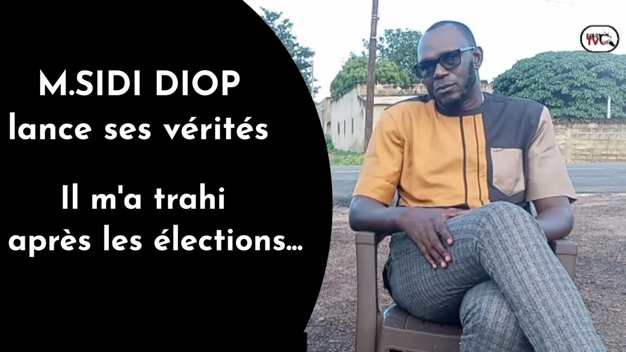 M.Sidi Diop lance ses vérités partie 1 #1million - YouTube